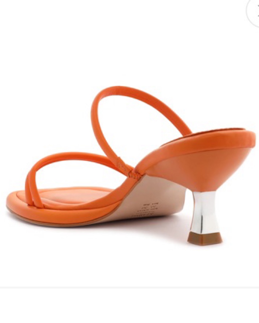 Schutz Agatha Sandal Bright Tangerine by Schutz - Pickle
