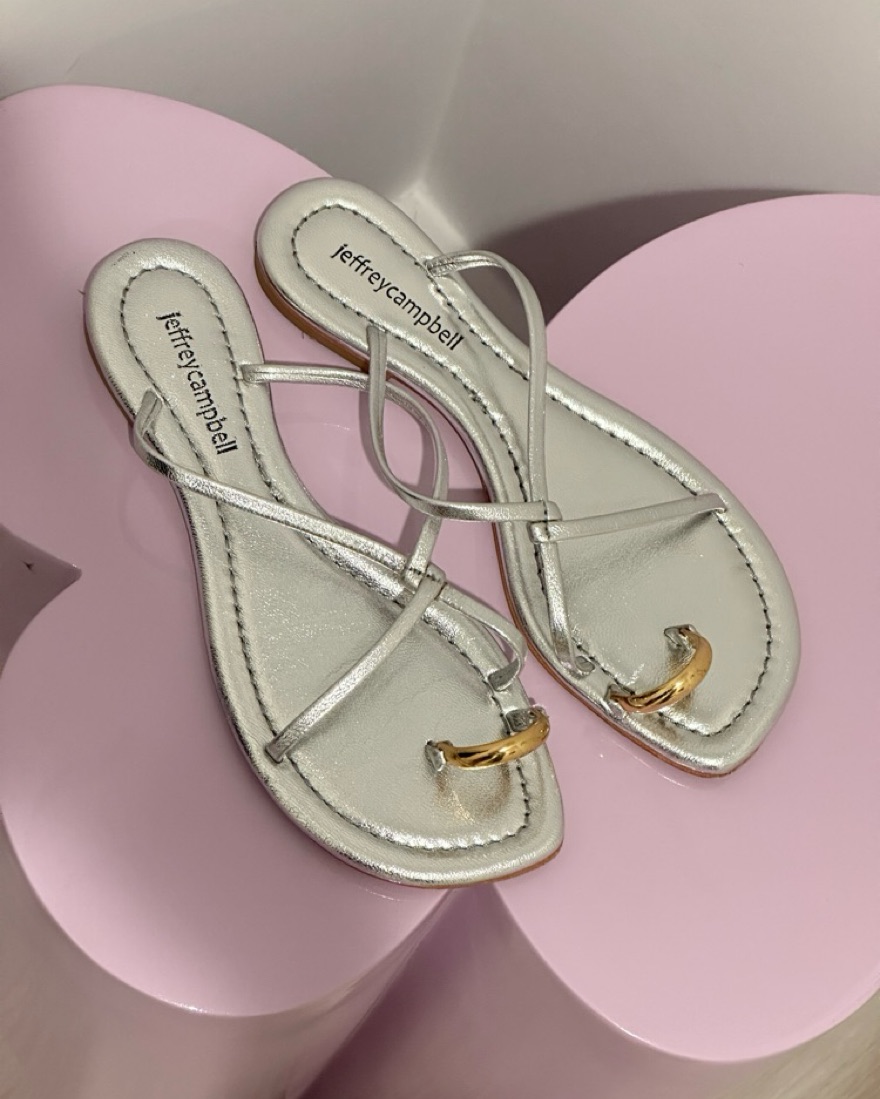 Jeffrey Campbell Pacifico Slide Sandal by Jeffrey Campbell - Pickle