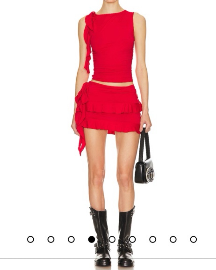 Lioness Red Rendevous Skirt Matching Set | Pickle