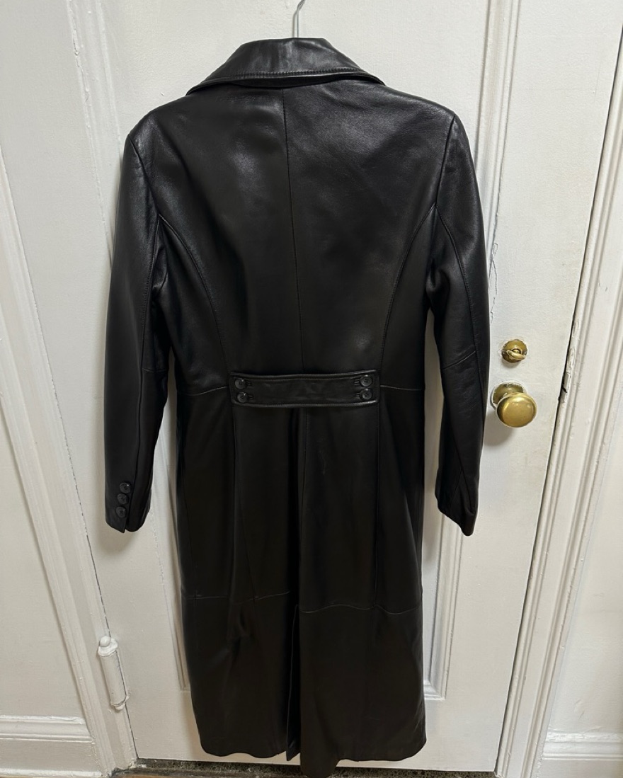 Leather Trench | Pickle