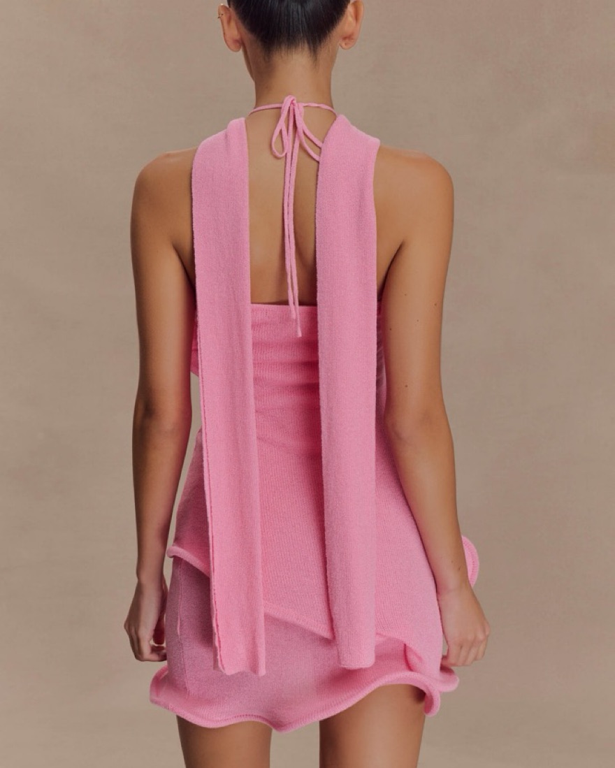 Meshki Caprice Mini Dress | Pickle