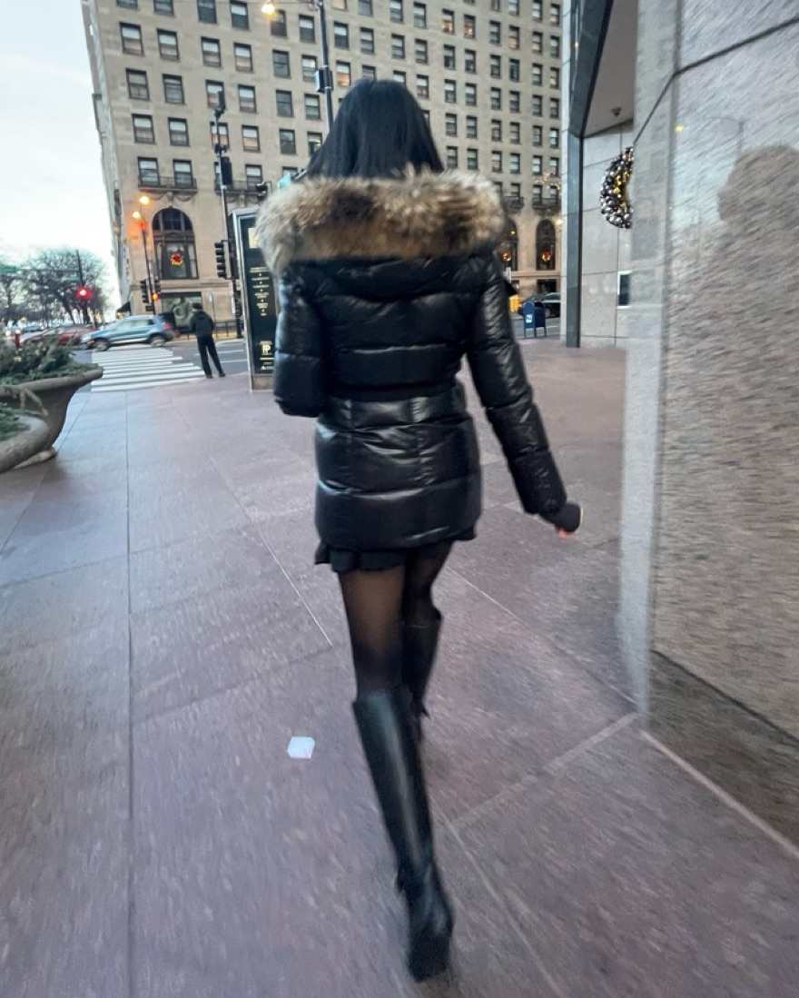 SAM Winter Coat With Fur Hood | Pickle