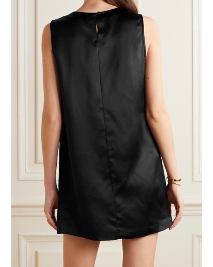 Reformation Serina Satin Mini Dress by Reformation - Pickle