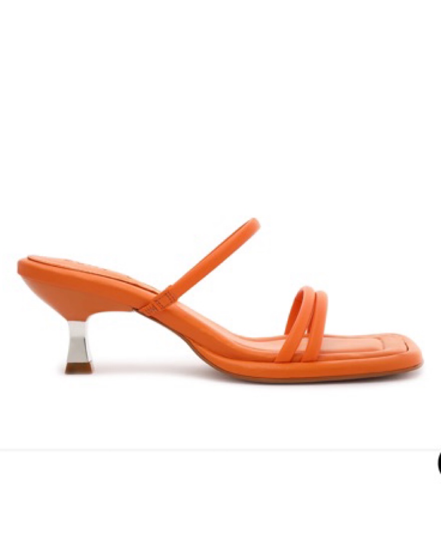 Schutz Agatha Sandal Bright Tangerine by Schutz - Pickle