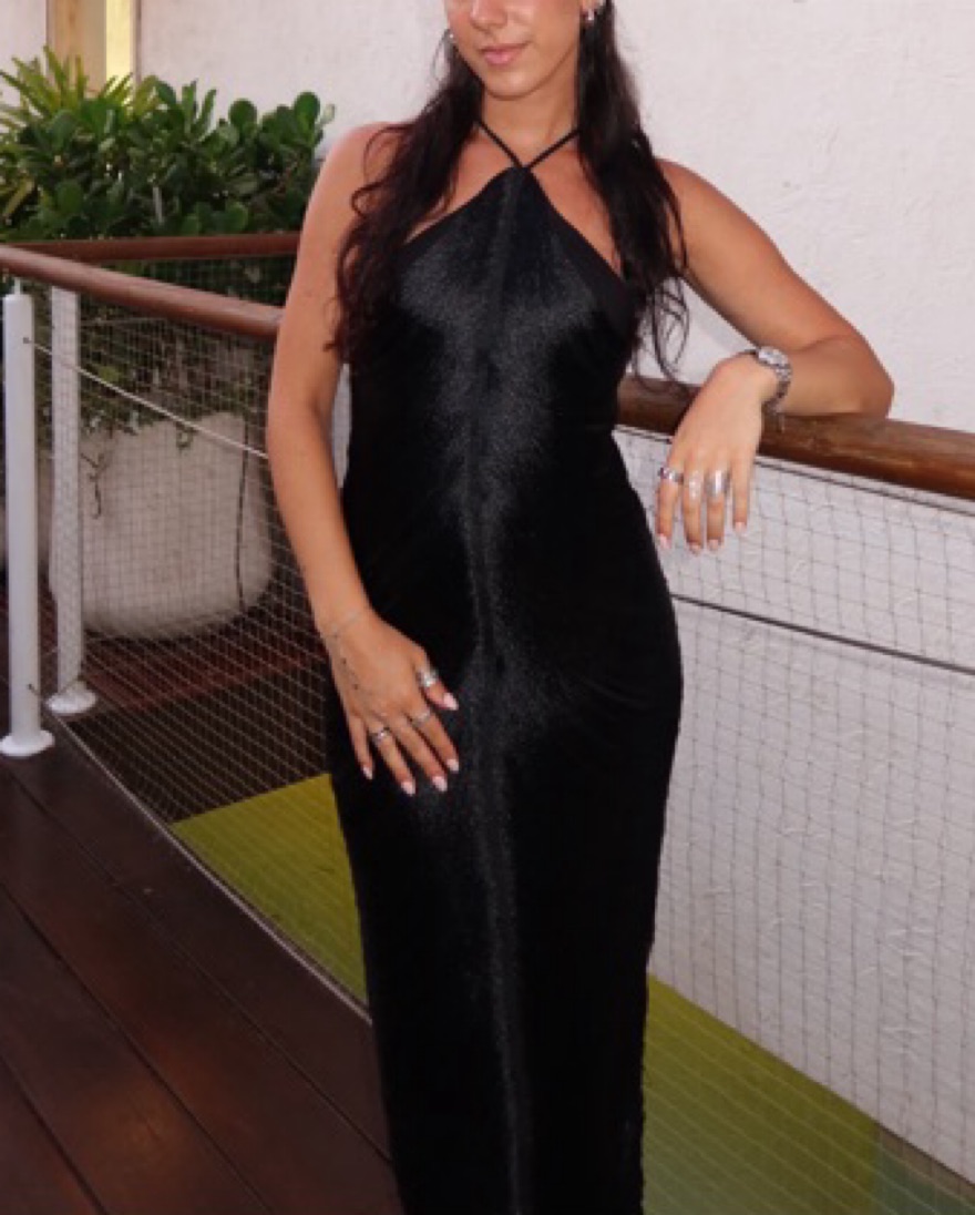 Black String Formal Wedding Guest Dress | Pickle