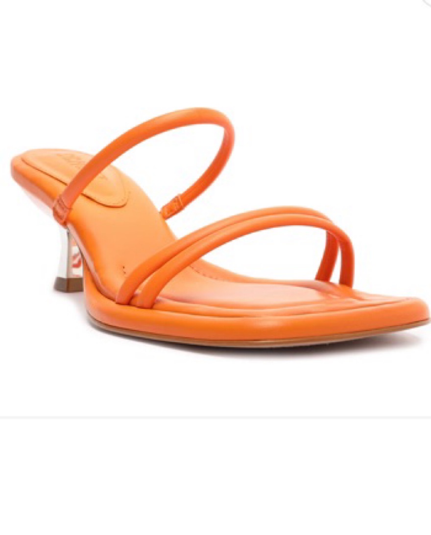 Schutz Agatha Sandal Bright Tangerine by Schutz - Pickle