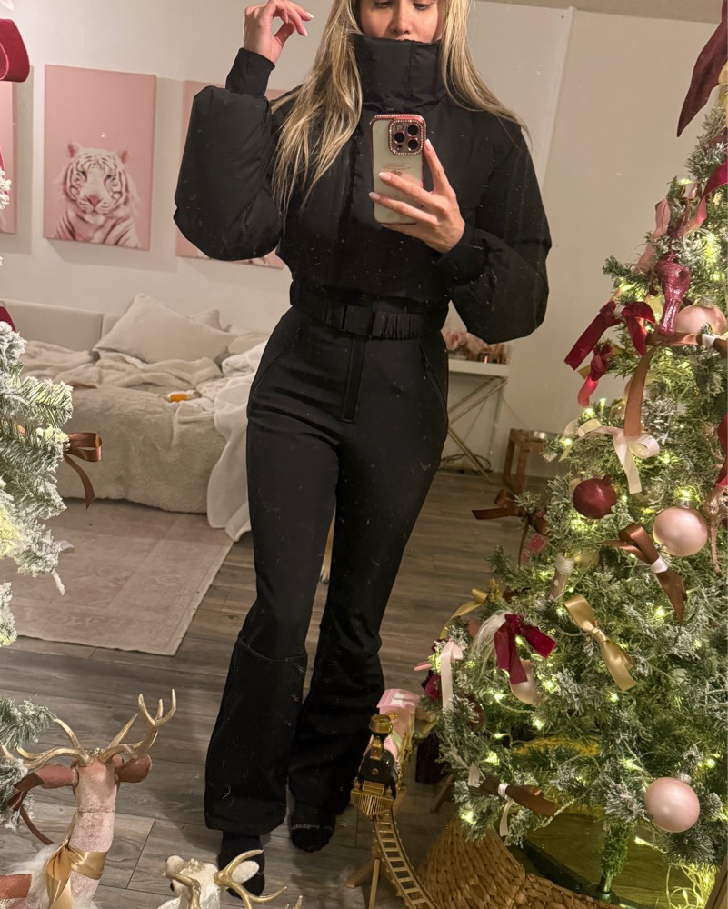 Black Ski Suit by Fashion Nova - Pickle