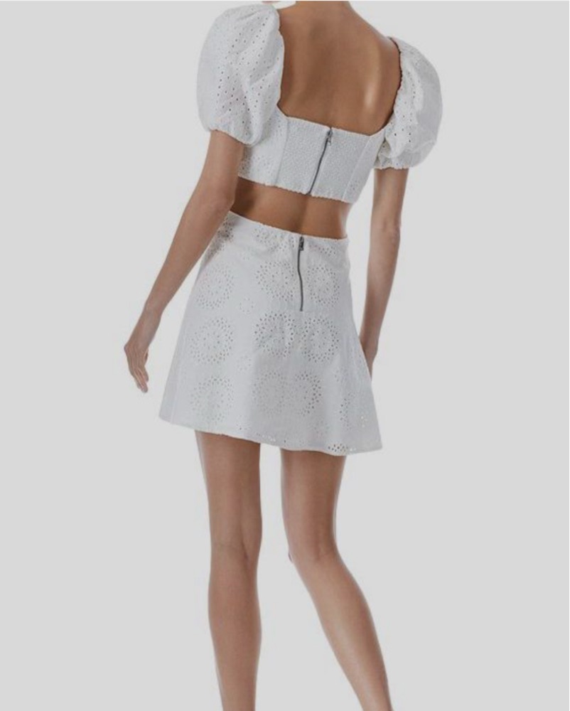 Alice & Olivia White Linen Dress by Alice & Olivia - Pickle