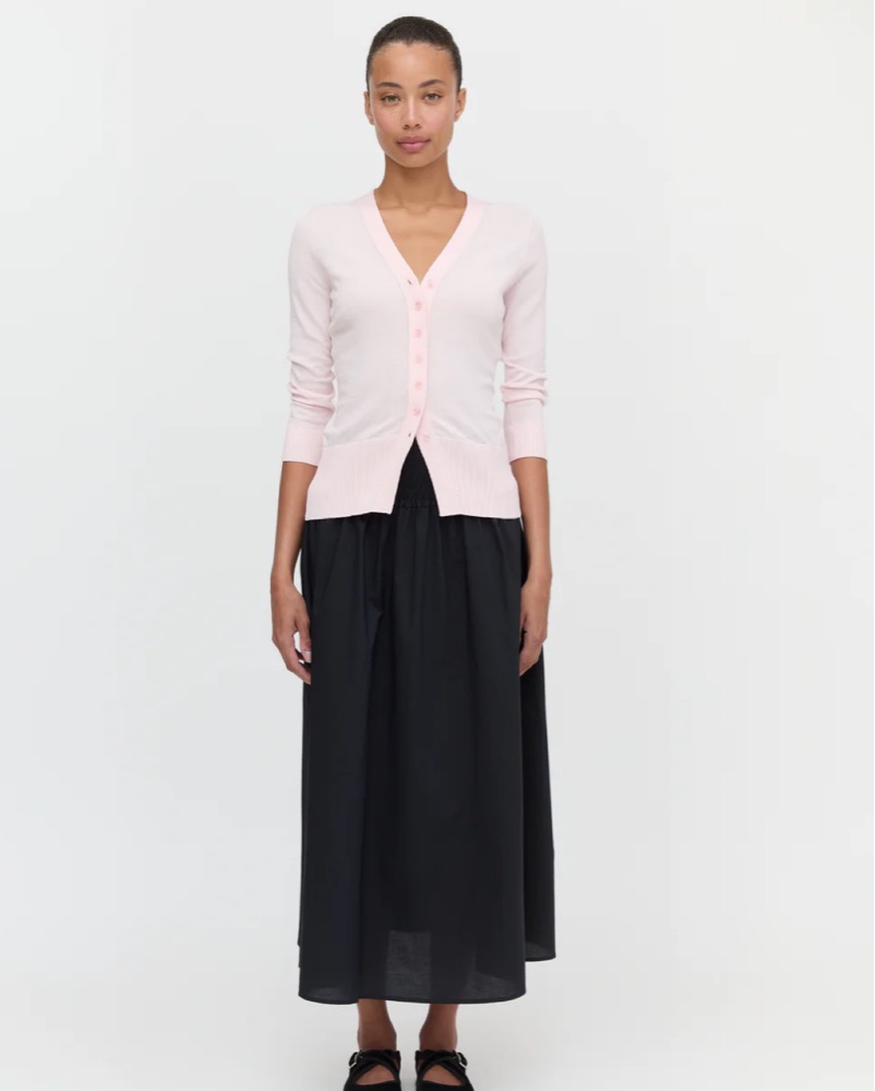 Hill House Home The Amal Cardigan by Hill House Home - Pickle