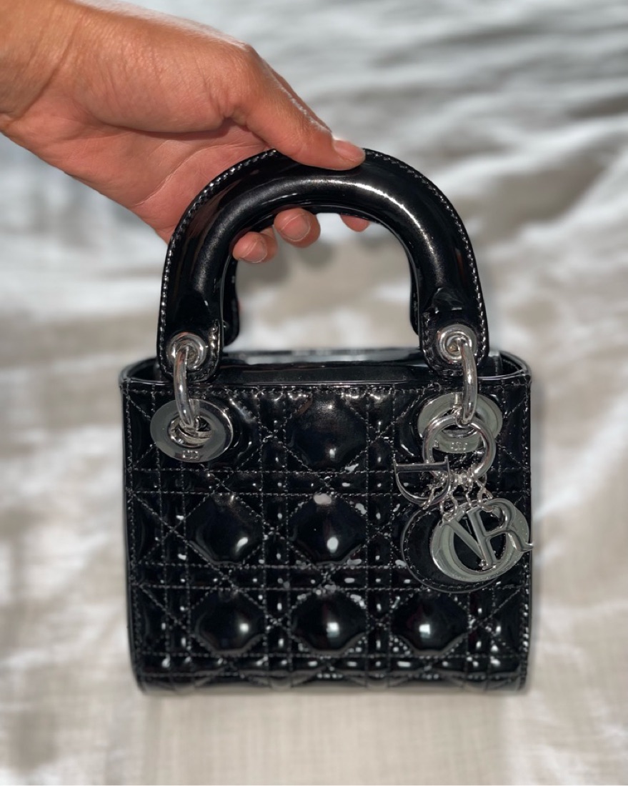 Lady Dior Mini Bag by Christian Dior - Pickle