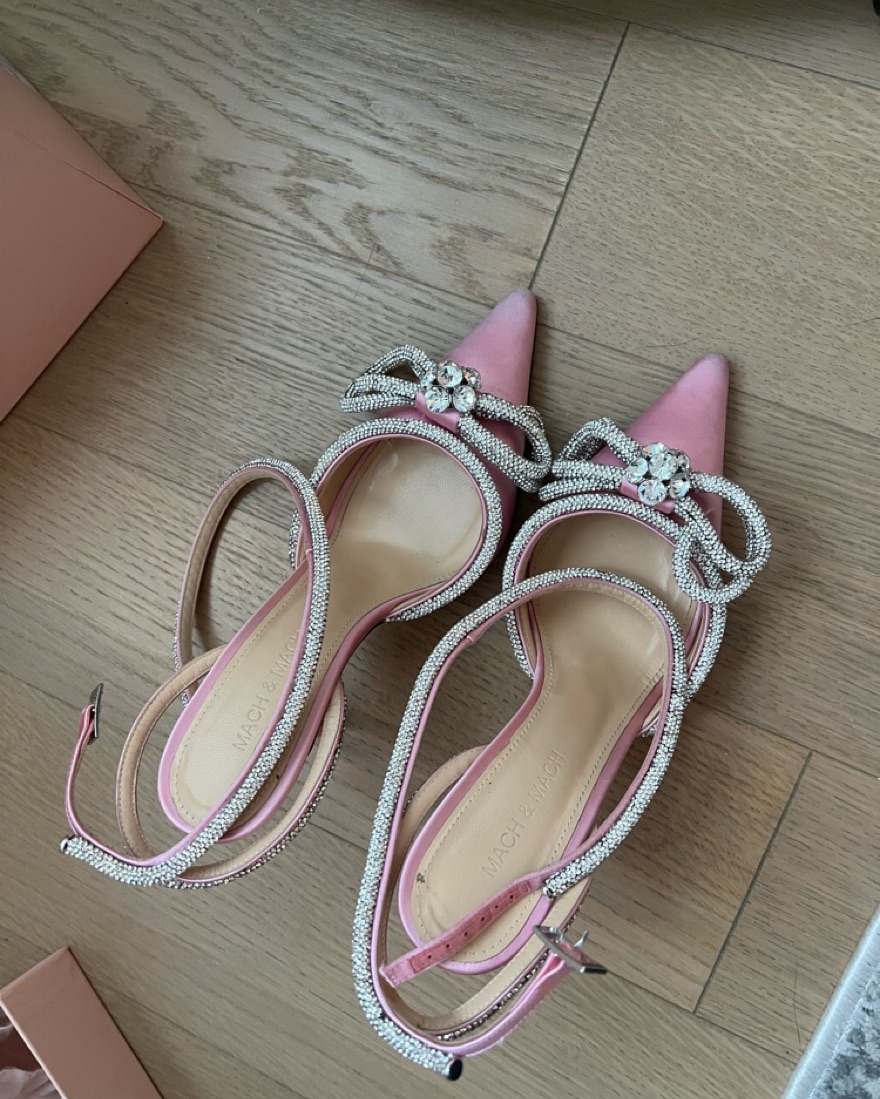 Mach & Mach Pink Heels | Pickle