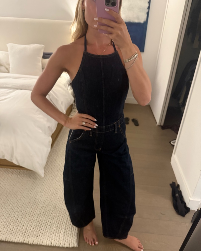 Denim jumpsuit by Abercrombie and Fitch - Pickle