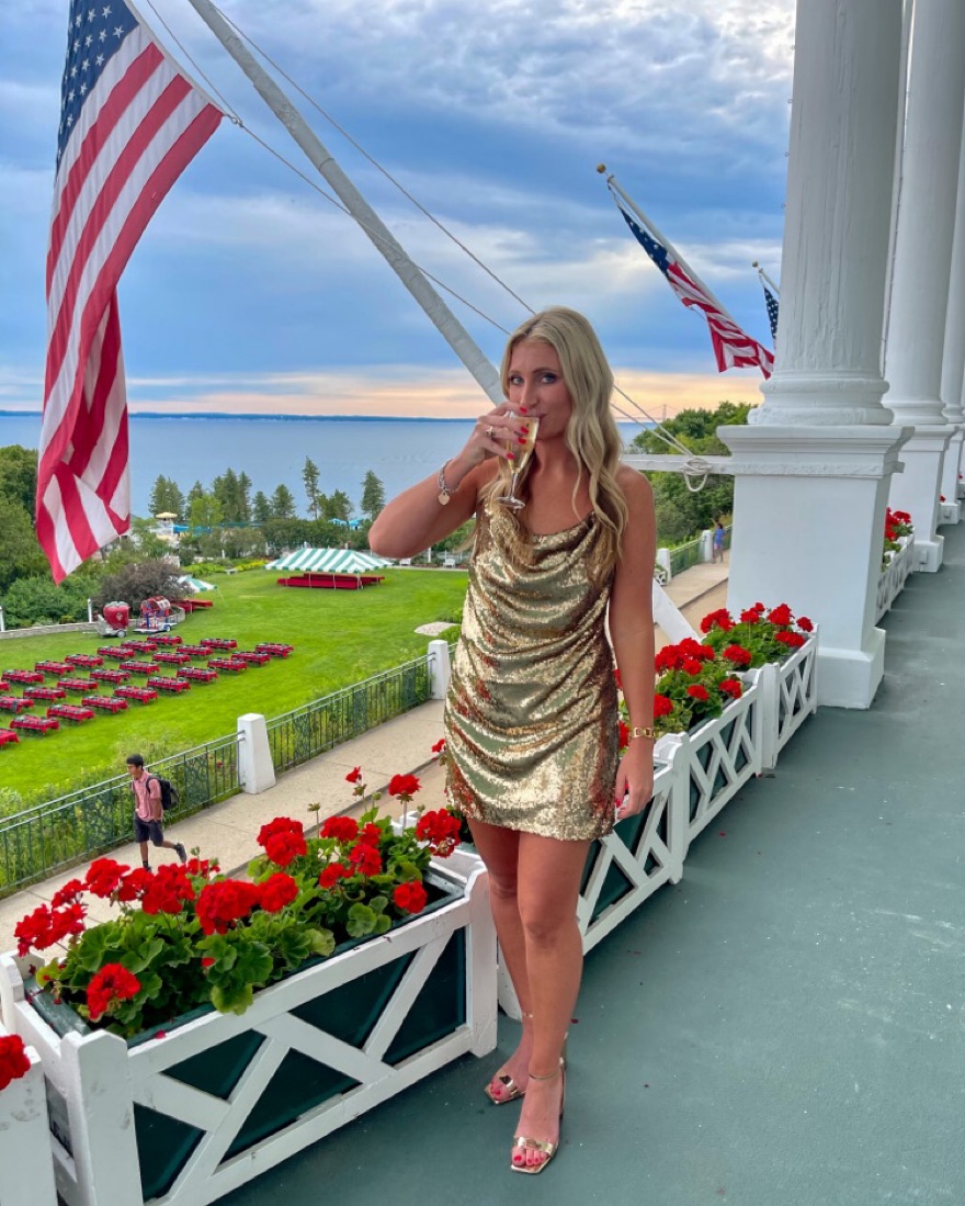 Asos Gold Sequin Dress by ASOS - Pickle