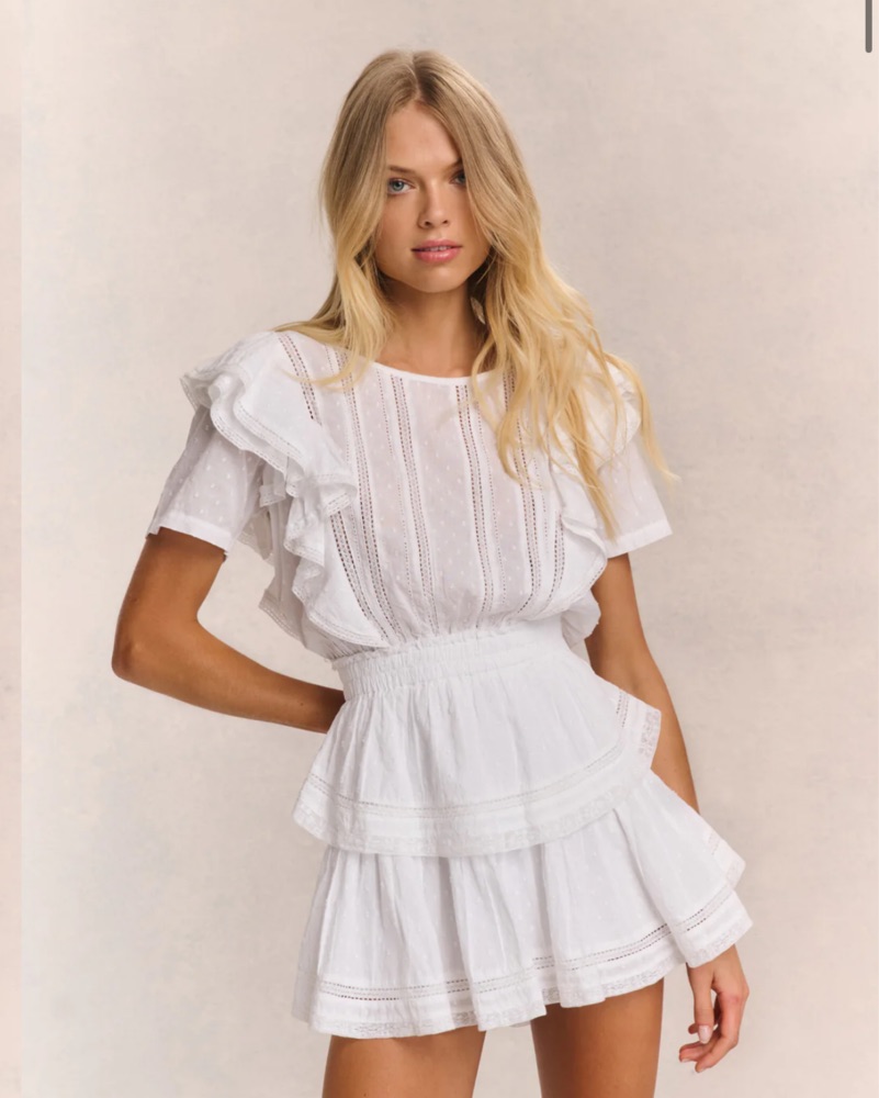 Loveshack Fancy Natasha Heritage Mini by LoveShackFancy - Pickle