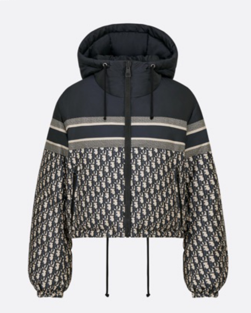 Dior Cropped Puffer by Christian Dior - Pickle