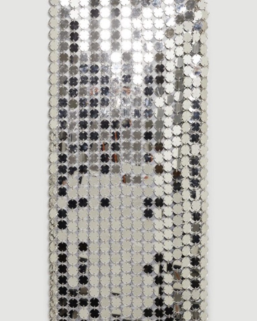 Mirror Disc Skirt by Karen Millen - Pickle