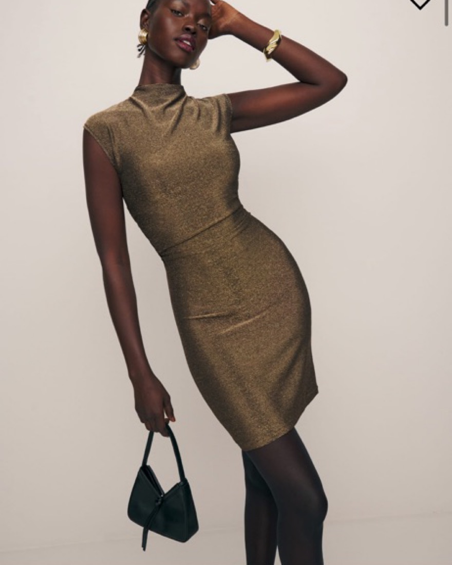 Reformation Alden Knit Dress