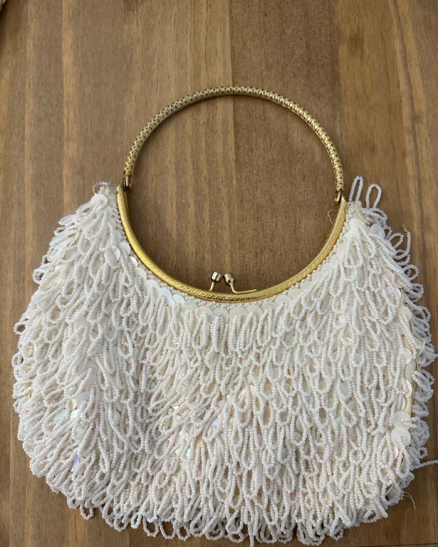 Vintage Mini Beaded Bag | Pickle