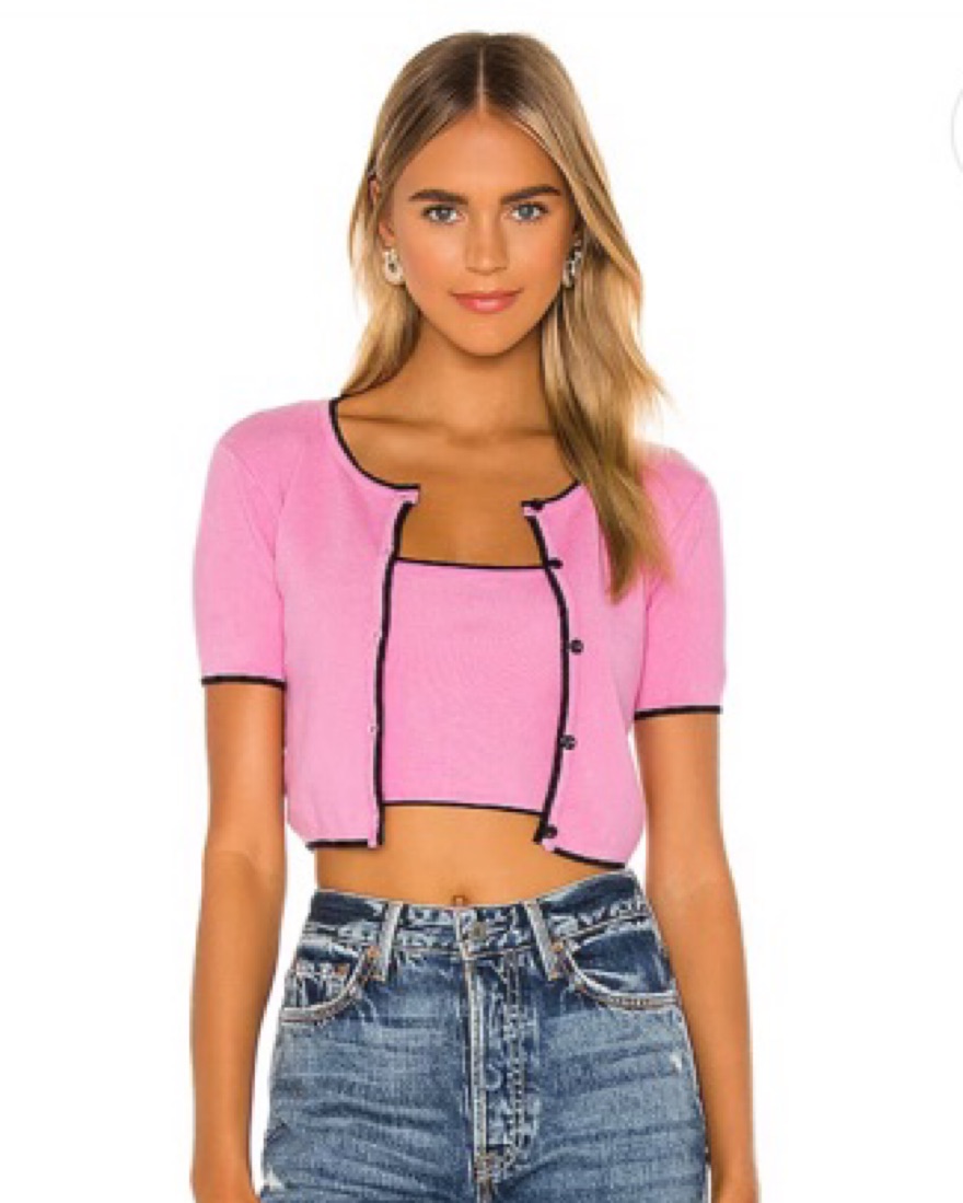 AMY CARDI SET IN PINK by Majorelle - Pickle