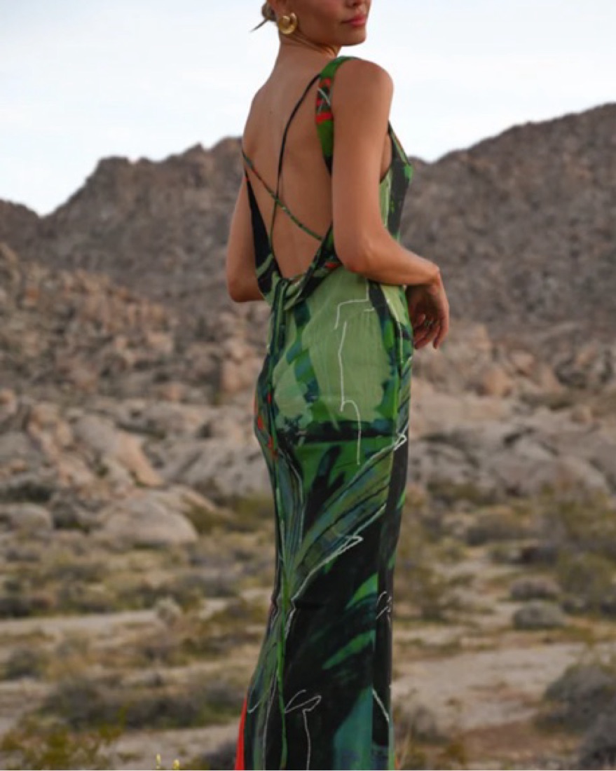 Yellow The Label Maxi Formal Dress by Yellow The Label - Pickle