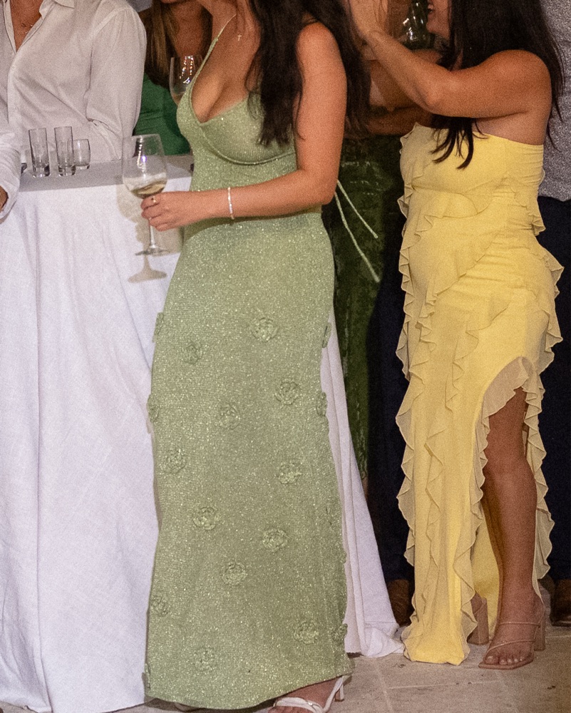 Meshki Knit Maxi Dress by Meshki - Pickle