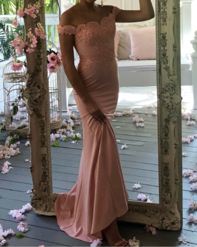 dusty pink formal dress | Pickle