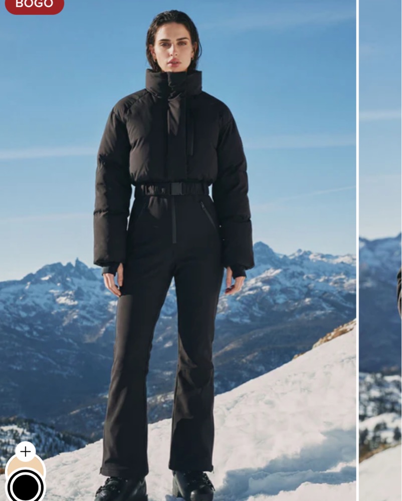 Black Ski Suit by Fashion Nova - Pickle