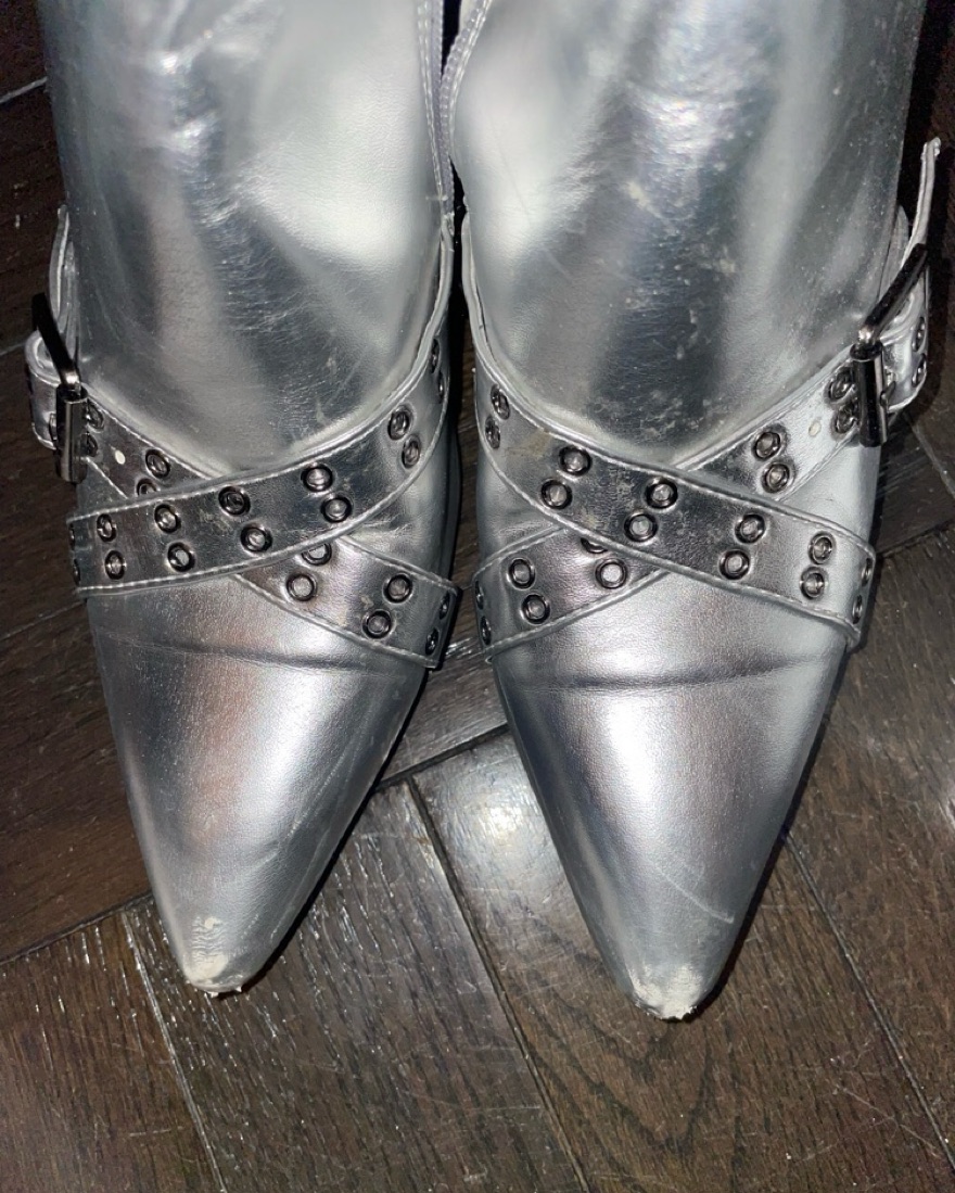 Nihaii Silver Boots by Nii hai - Pickle