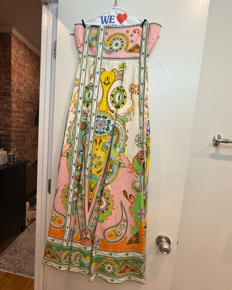 ALEMAIS Pinball Paisley Dress by Alemais - Pickle