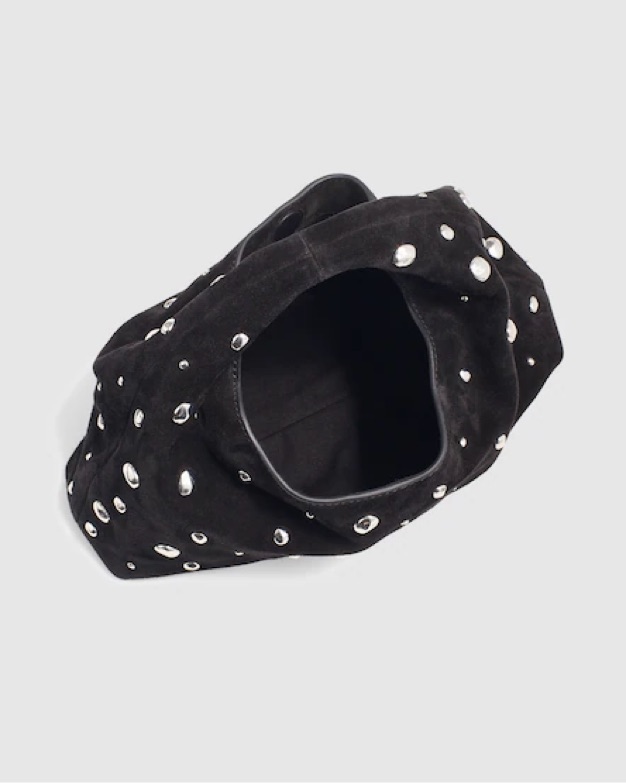 Suede Studded Bag by Madewell - Pickle