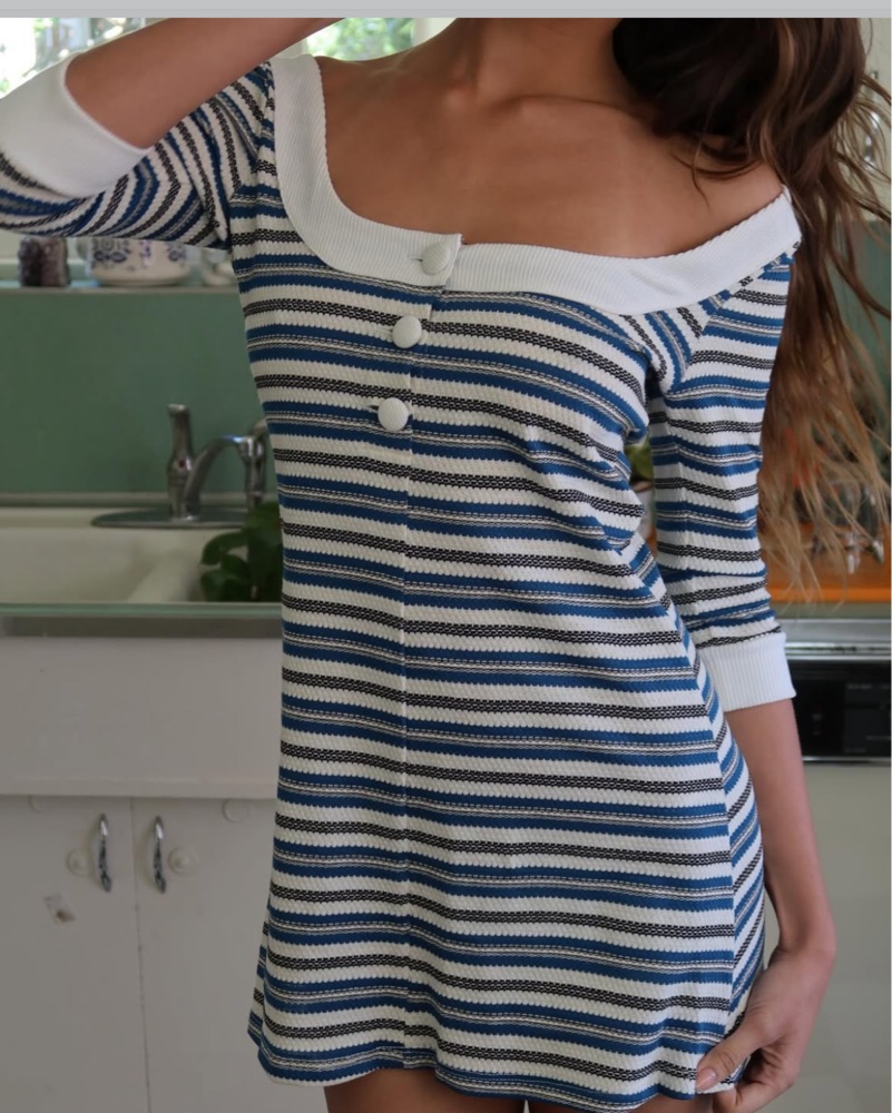 Fait Par Foutch Mia Dress by Fait Par Foutch - Pickle