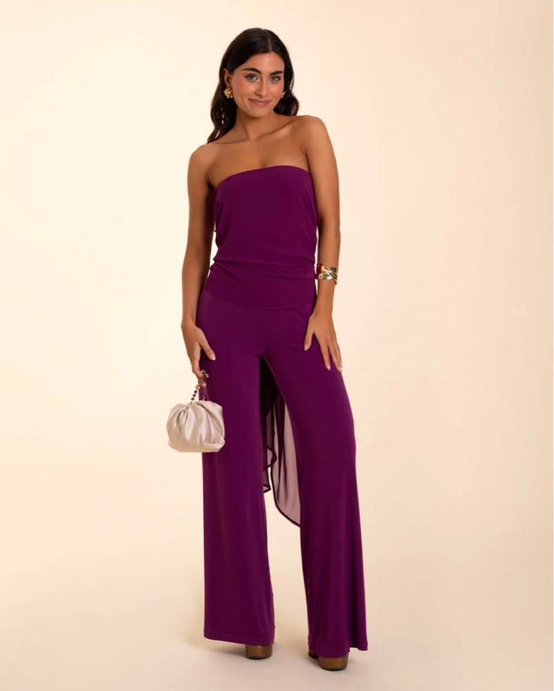 Plum Multi Way Jumpsuit by THE ARE - Pickle