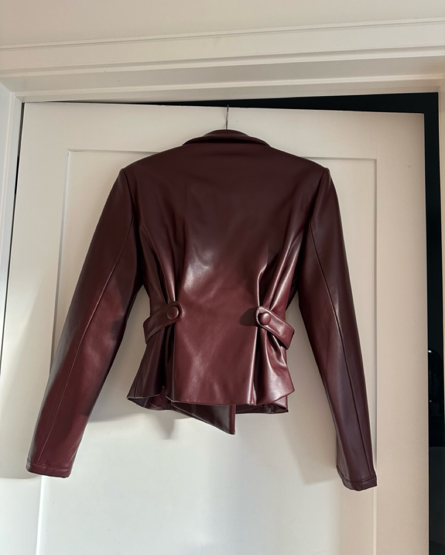 Mirabel Faux Leather Jacket | Pickle