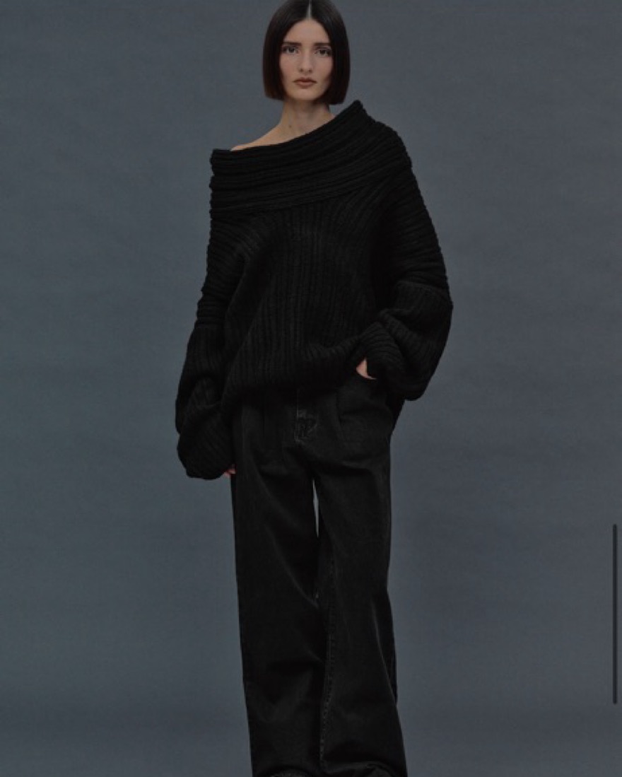 Source Unknown Off The Shoulder Sweater by Source Unknown - Pickle