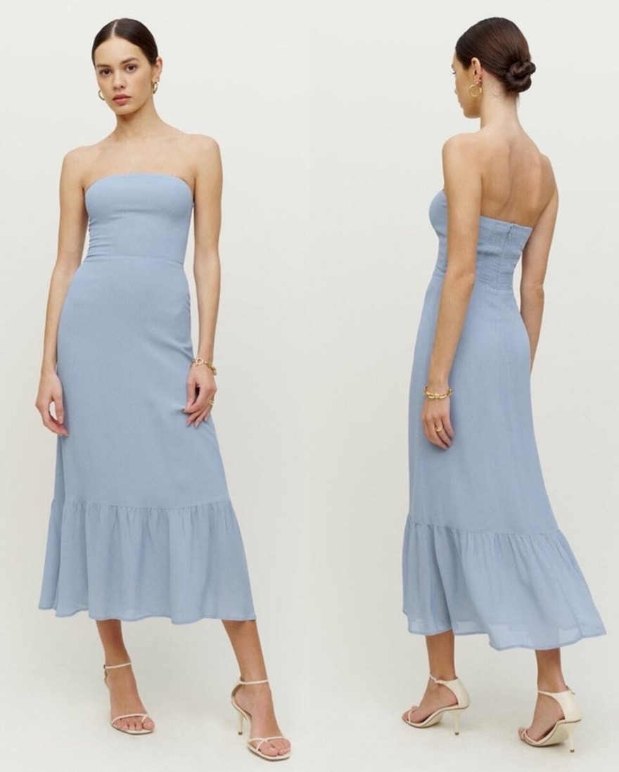 Reformation Arta Dress by Reformation - Pickle